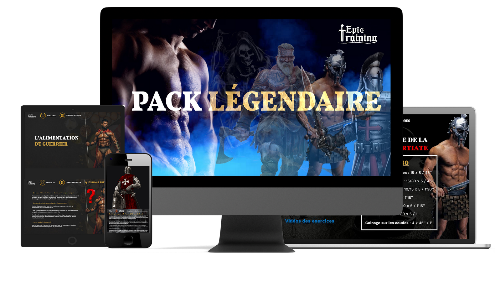 Recevoir mes programmes – Epic Training