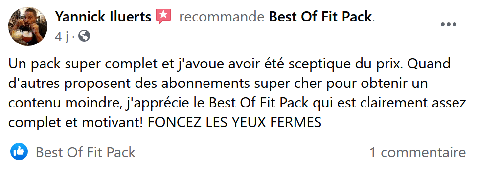 Recevoir les 72 programmes et le guide nutrition – Epic Training